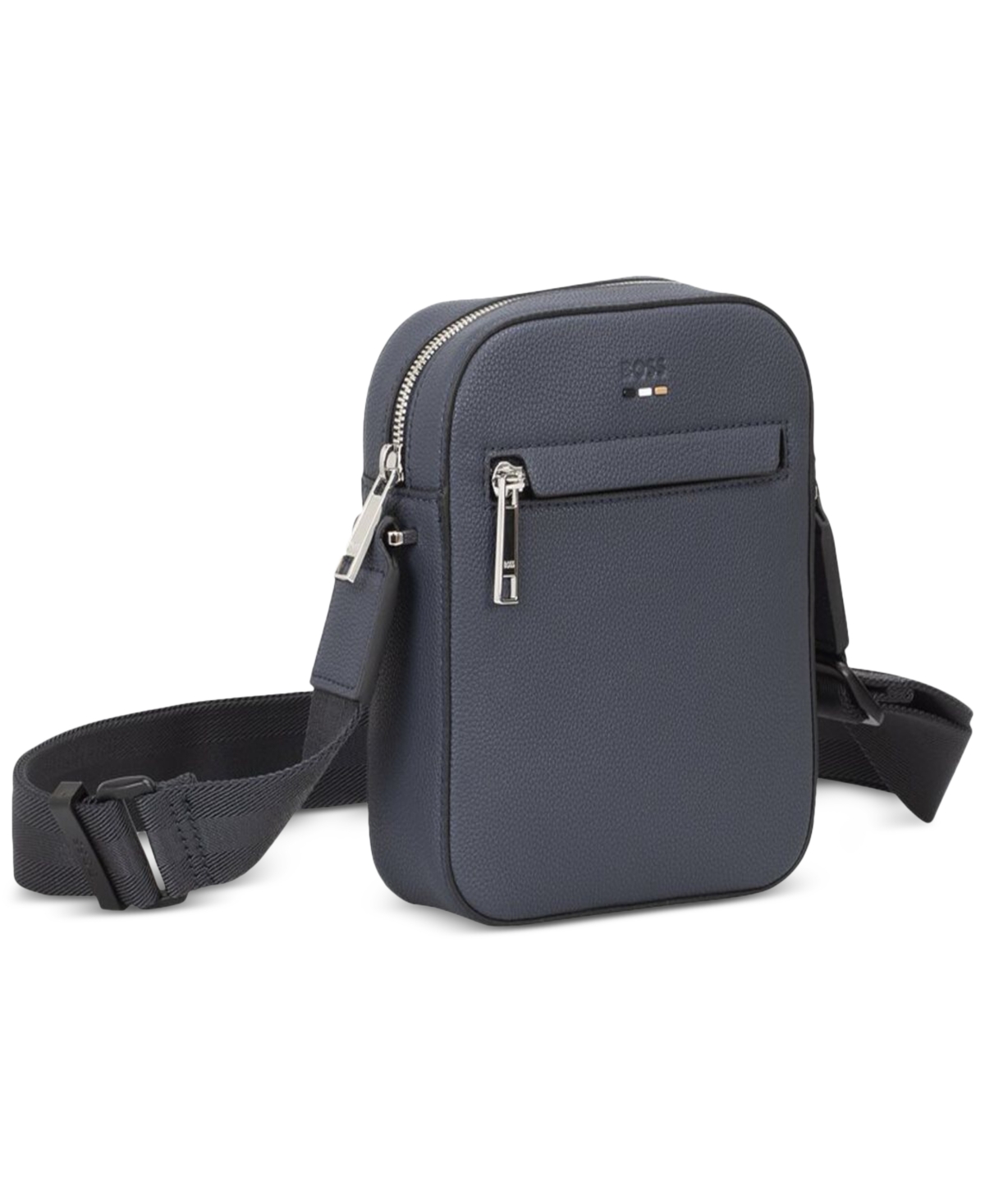 Click here for Hugo Boss Mens Ray Small Reporter Bag - Navy prices