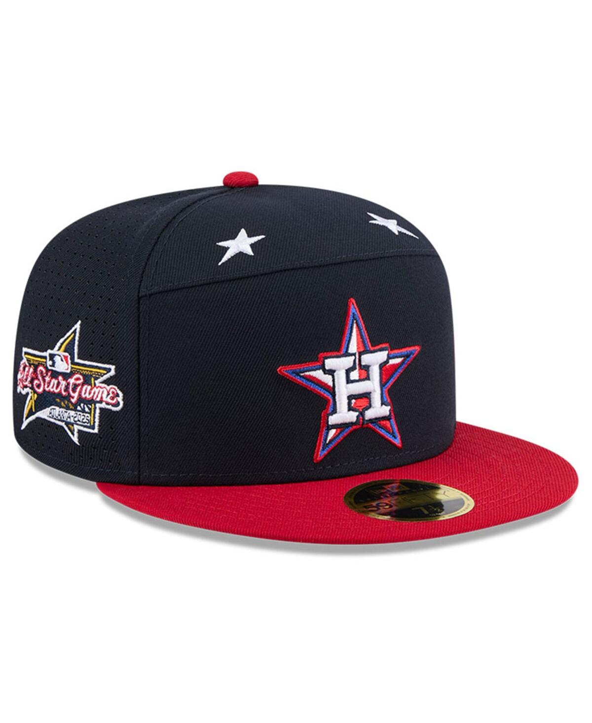 Click here for New Era Mens Navy/Red Houston Astros 2025 Mlb All-... prices