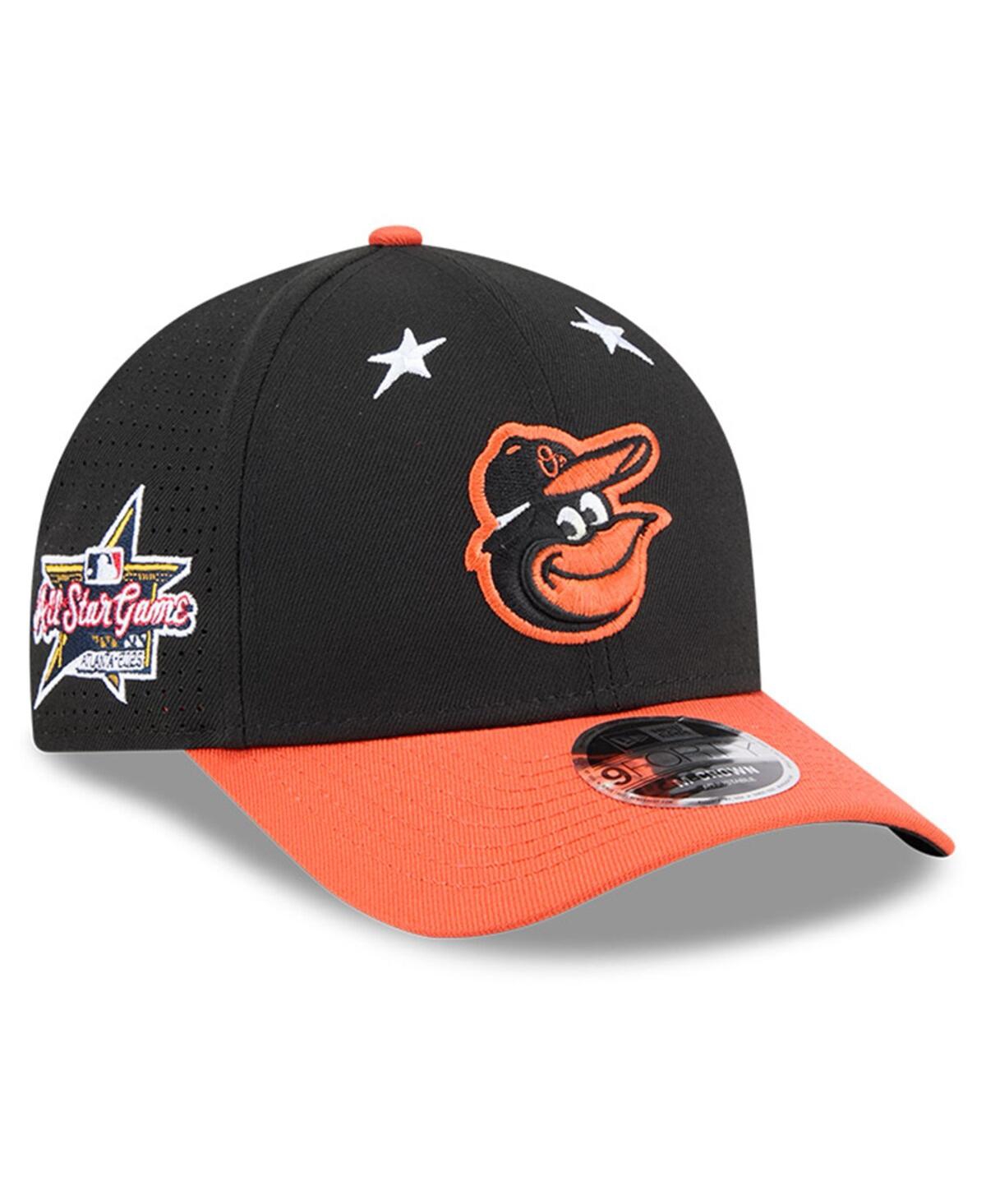 Click here for New Era Mens Black/Orange Baltimore Orioles 2025 M... prices