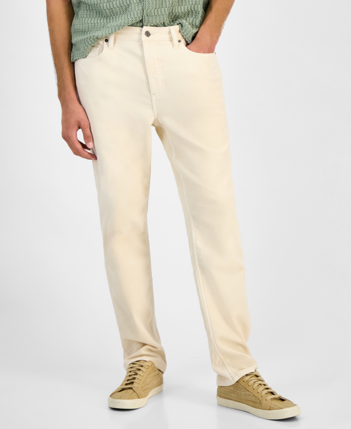 Click here for Sun + Stone Mens Straight-Fit Pants  Macys Exclusi... prices