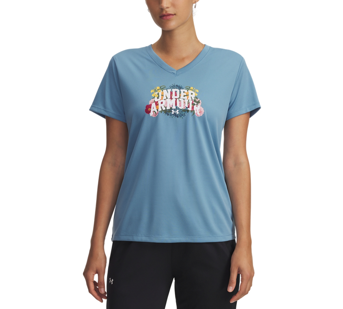 Click here for Under Armour Womens Ua Tech Watercolor Graphic V-N... prices