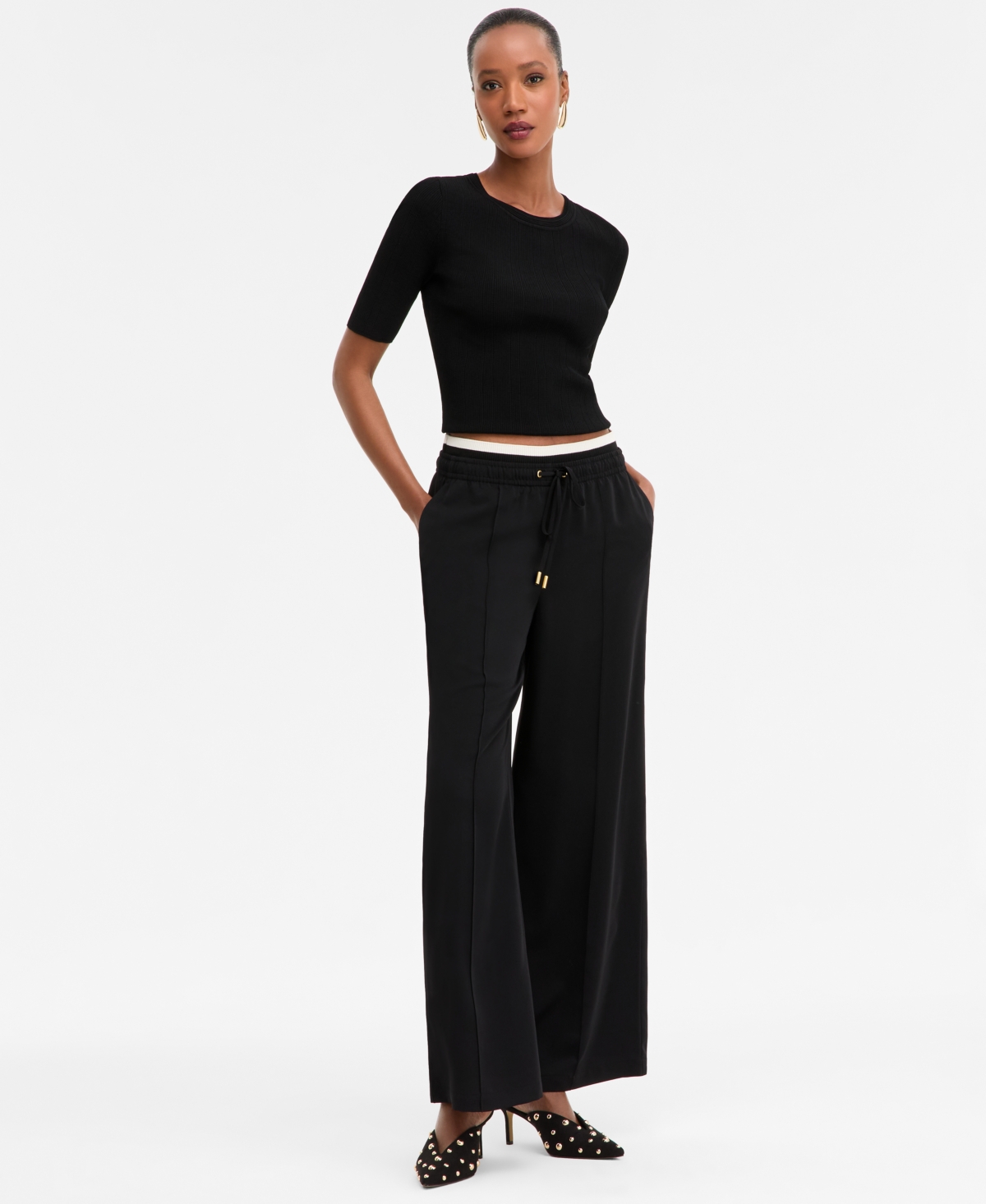 Click here for I.n.c. International Concepts Womens High-Rise Wid... prices