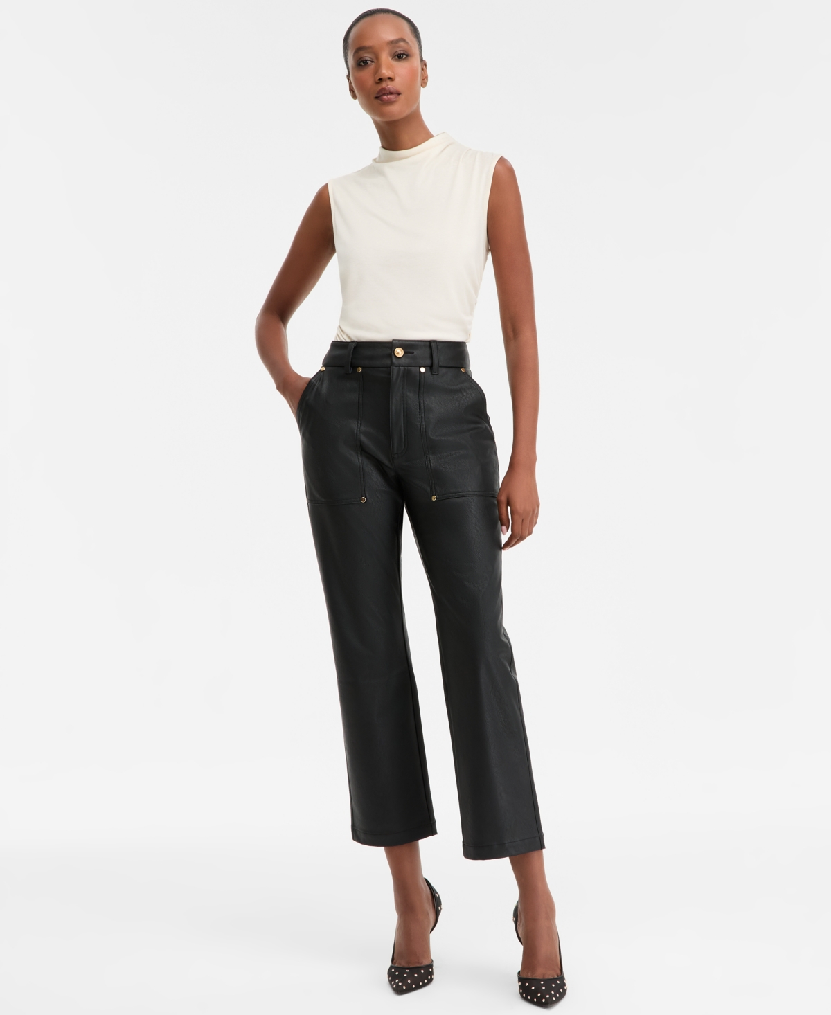 Click here for I.n.c. International Concepts Womens High Rise Pat... prices