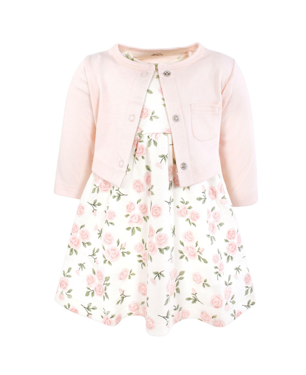 Click here for Hudson Baby Toddler Girls Cotton Dress and Cardiga... prices