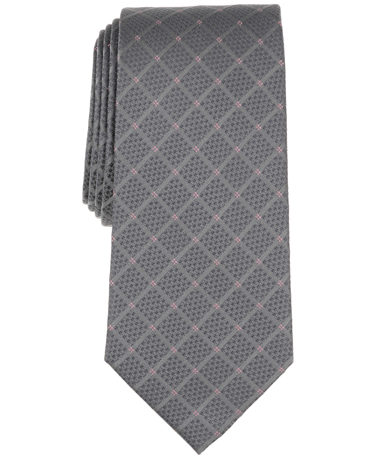 Click here for Michael Kors Mens Classic Carden Dot Tie - Gray prices
