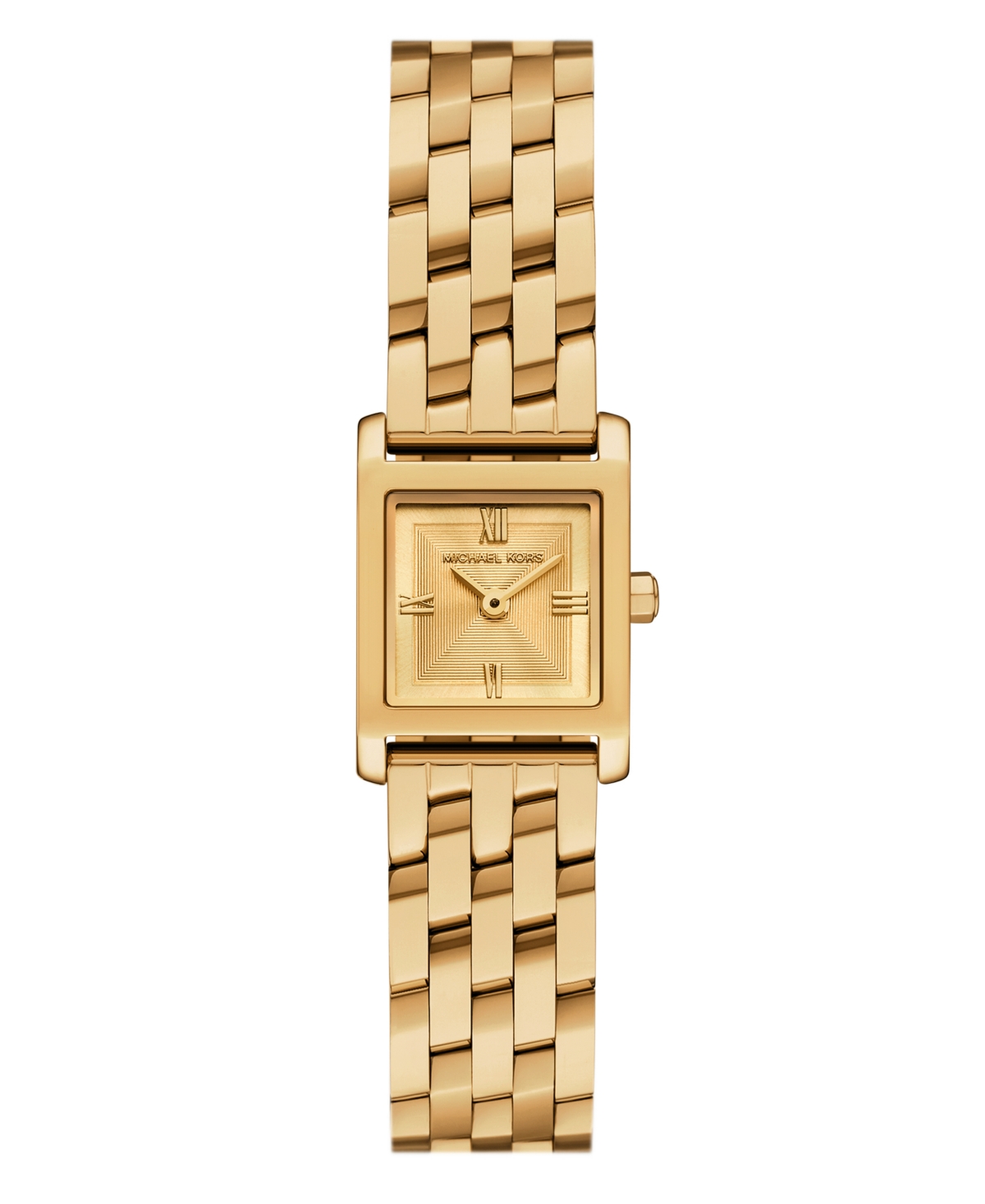 Michael Kors WomensÂ Georgie Two-Hand Gold-Tone Stainless Steel Watch  20mm - Gold Tone
