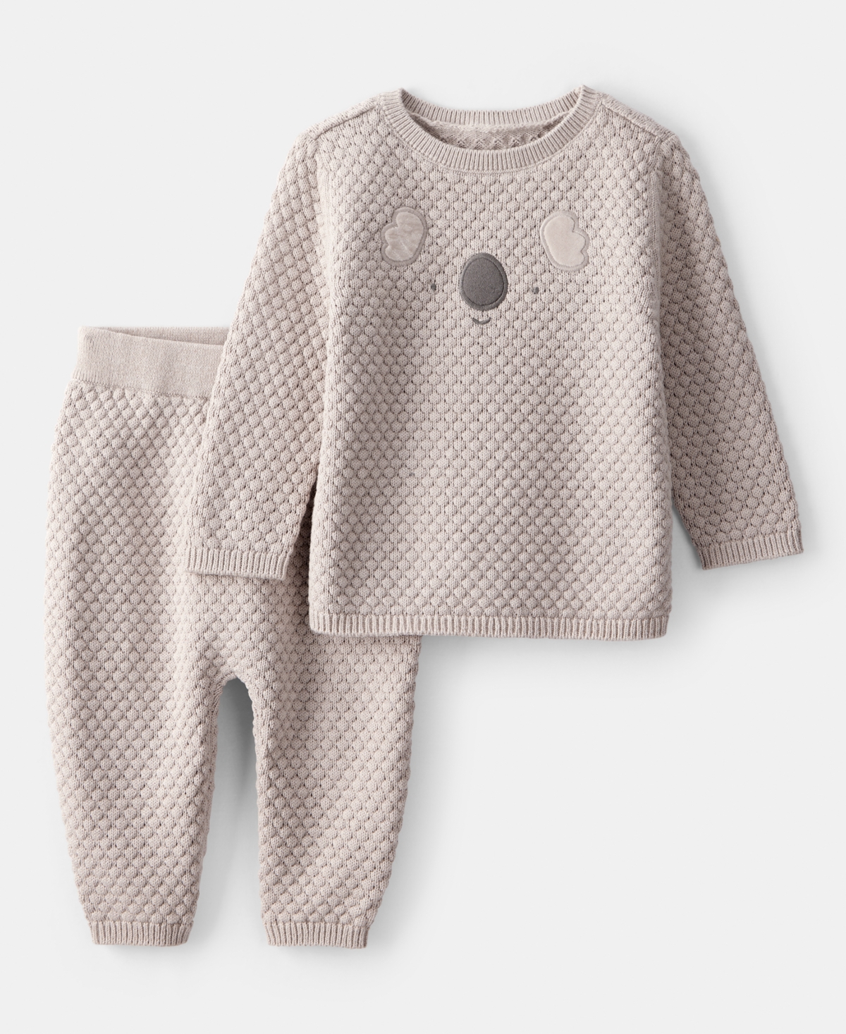 Click here for Carters Baby Boys Cotton Long-Sleeve Top & Pants... prices