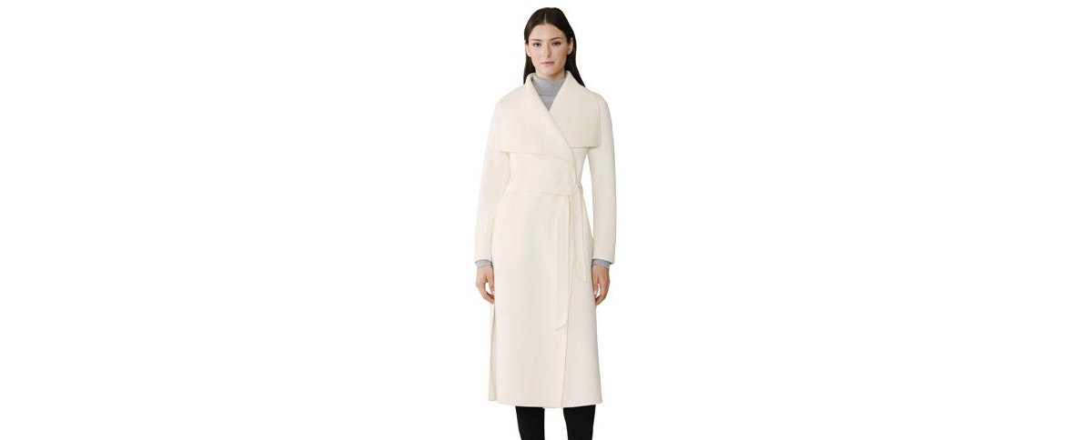 Click here for Soia & Kyo Womens Britta-u Double Face Wool Wrap C... prices