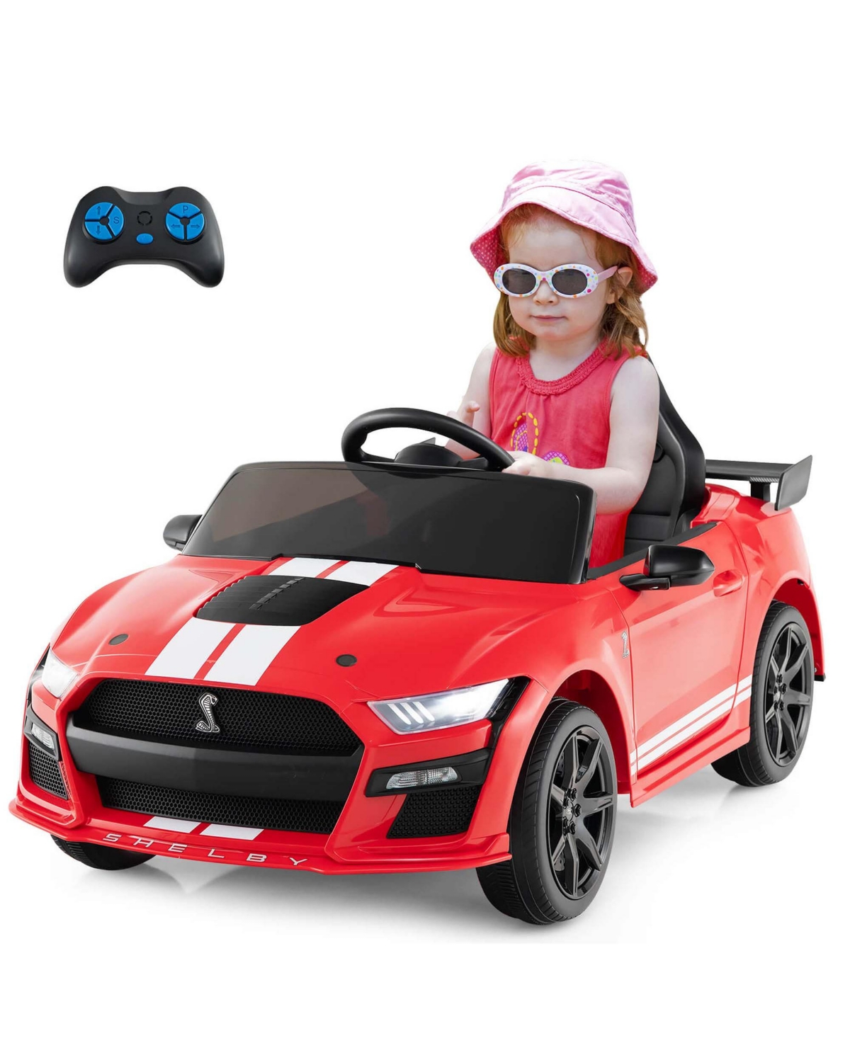Click here for Gymax 12V Kids Ride on Car Licensed Ford Mustang S... prices