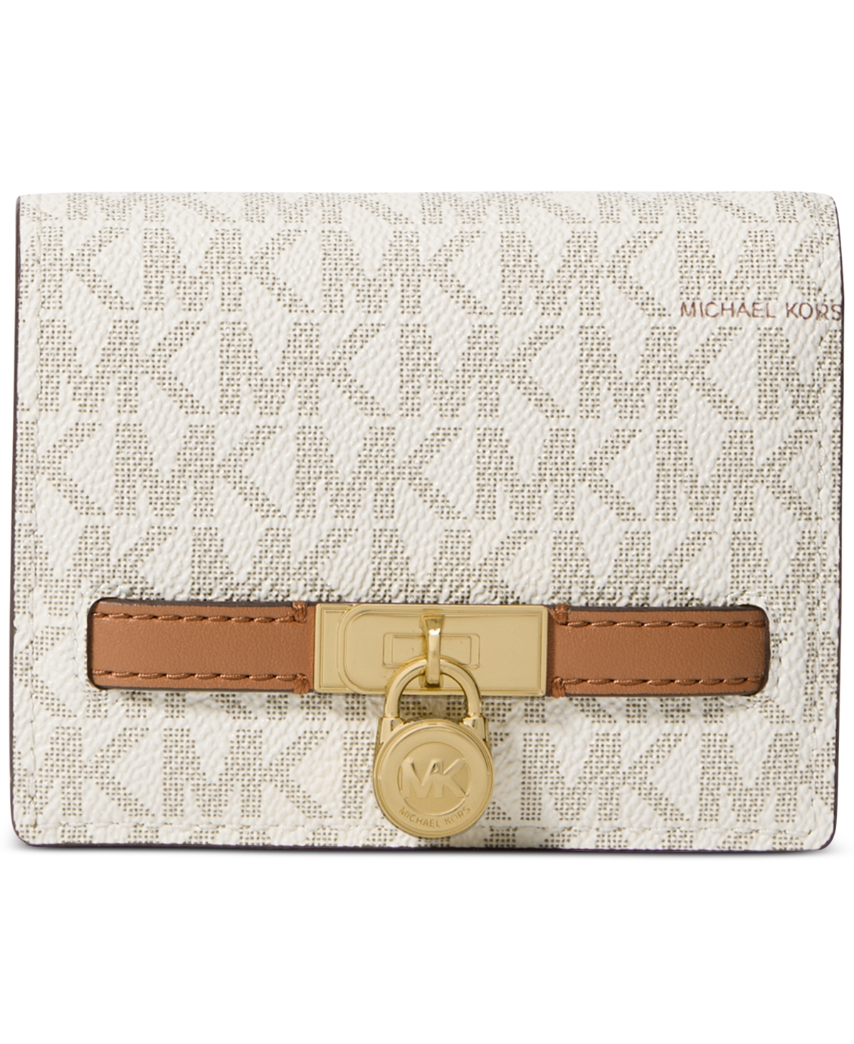 Click here for Michael Kors Hamilton Moderne Logo Compact Wallet... prices