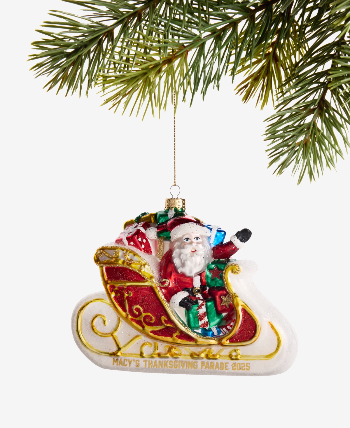 Click here for Macys Thanksgiving Day Parade 2025 Glass Santas Sl... prices