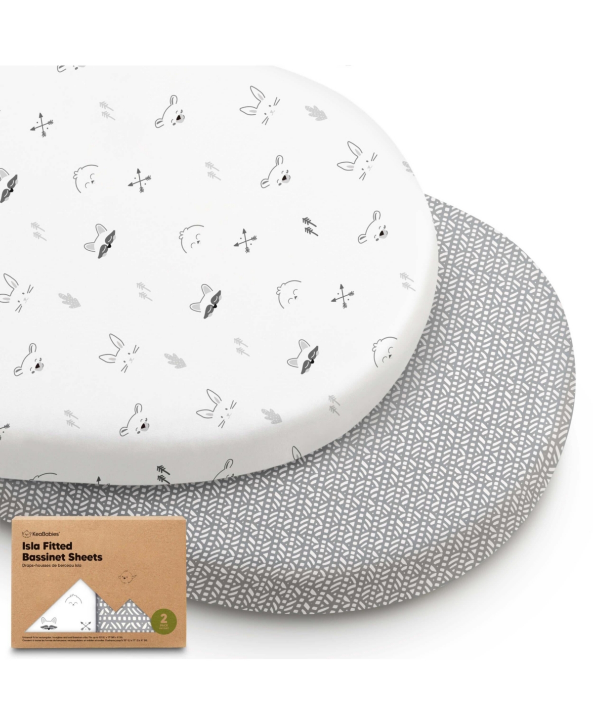 Click here for KeaBabies Bassinet Sheet for Baby Girls  Boys  2-P... prices