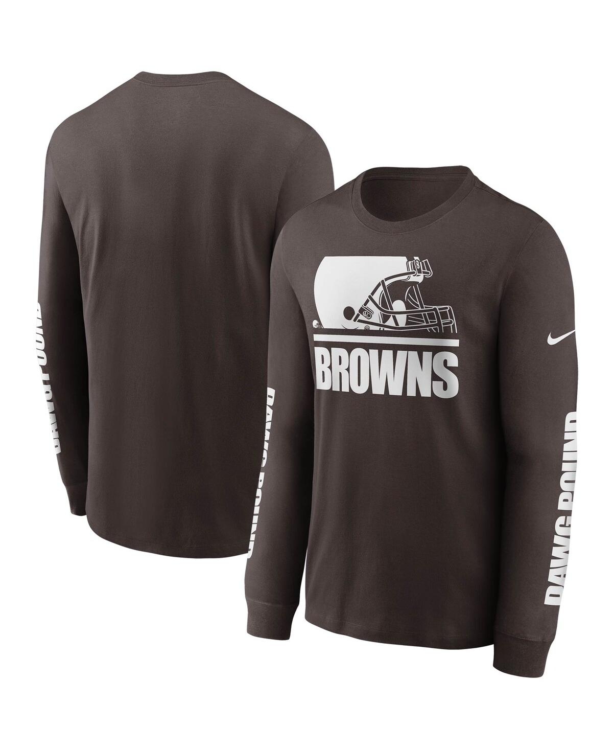 Click here for Nike Mens Brown Cleveland Browns Split Local Long... prices
