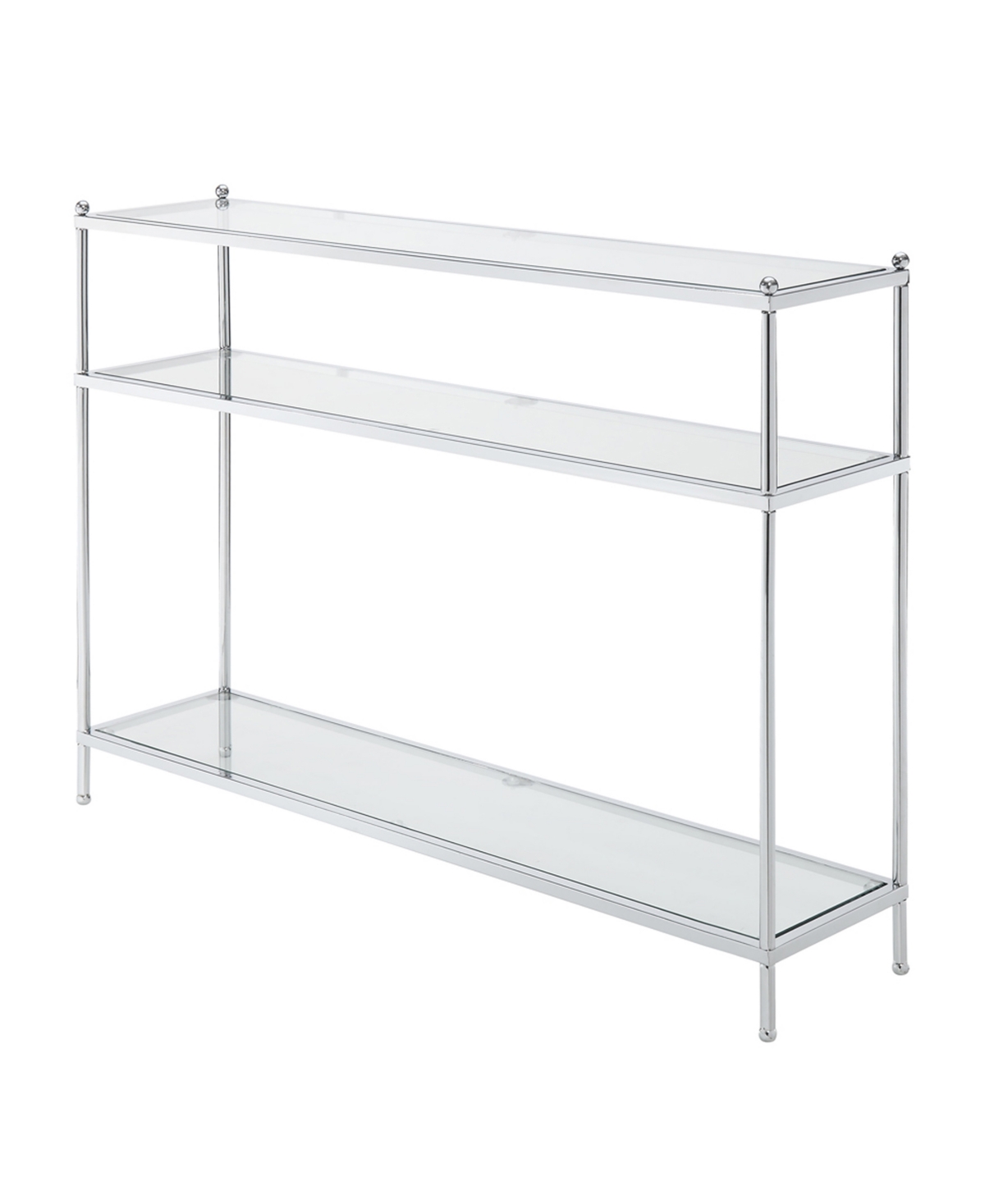 Click here for Royal Crest Console Table - Silver-Tone prices