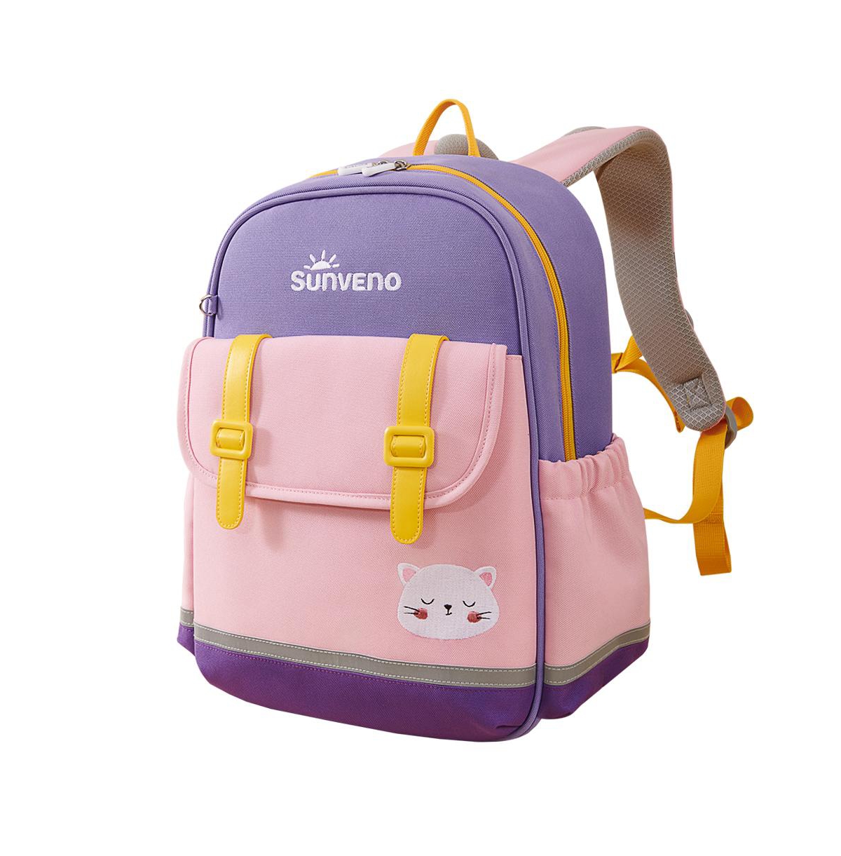 Click here for Sunveno Kids School Backpack Ergonomic Design - Pi... prices