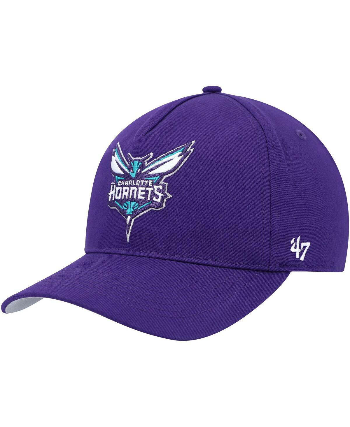 Click here for 47 Brand Mens Purple Charlotte Hornets Hitch Snapb... prices