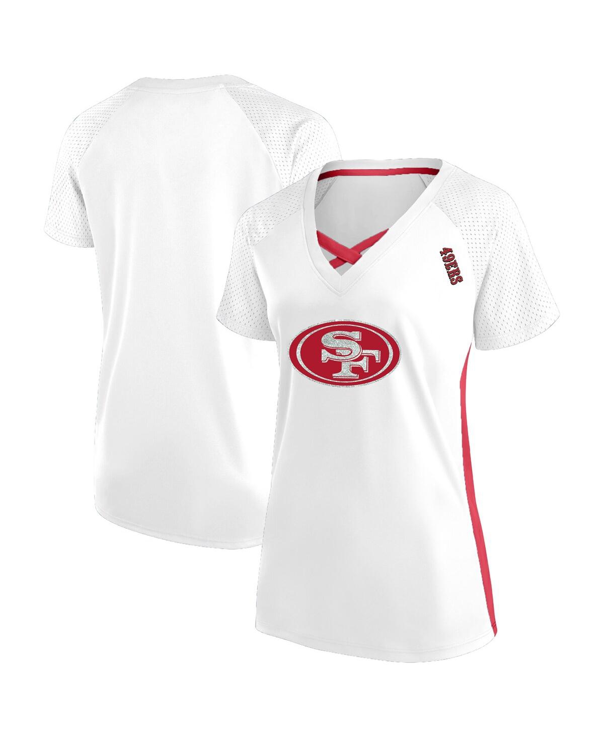 Click here for Fanatics Womens White San Francisco 49ers Plus Siz... prices