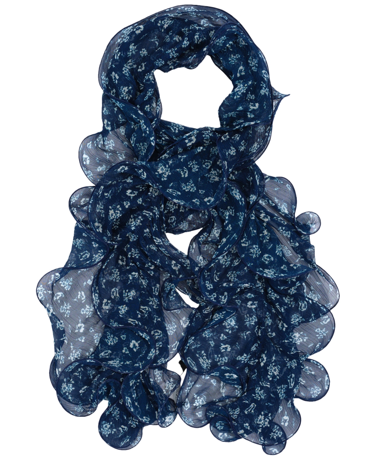 Click here for Lauren Ralph Lauren Summer Double Ruffle Wrap - Na... prices