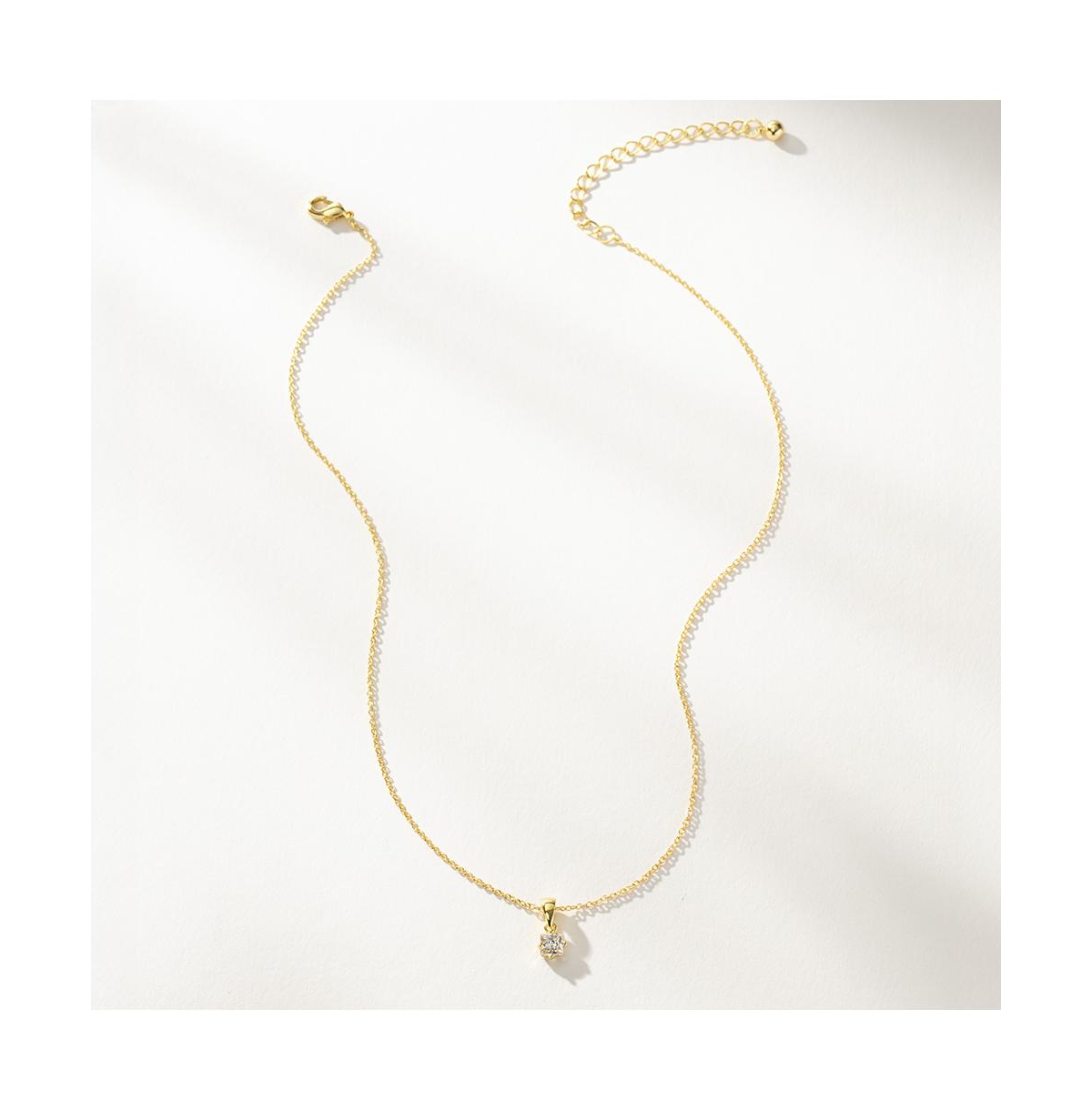 Click here for 14k Gold-Plated Leading Lady Pendant Necklace  14&... prices