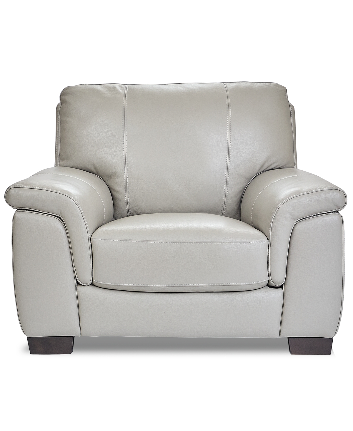 Click here for Cobbie Leather 46 Chair  Macys Exclusive - Feather... prices
