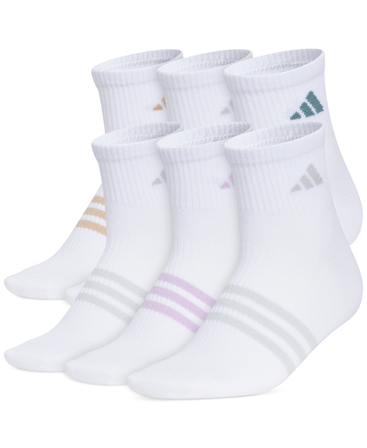 Click here for adidas Womens 6-Pk. Superlite 3.0 Quarter Socks -... prices