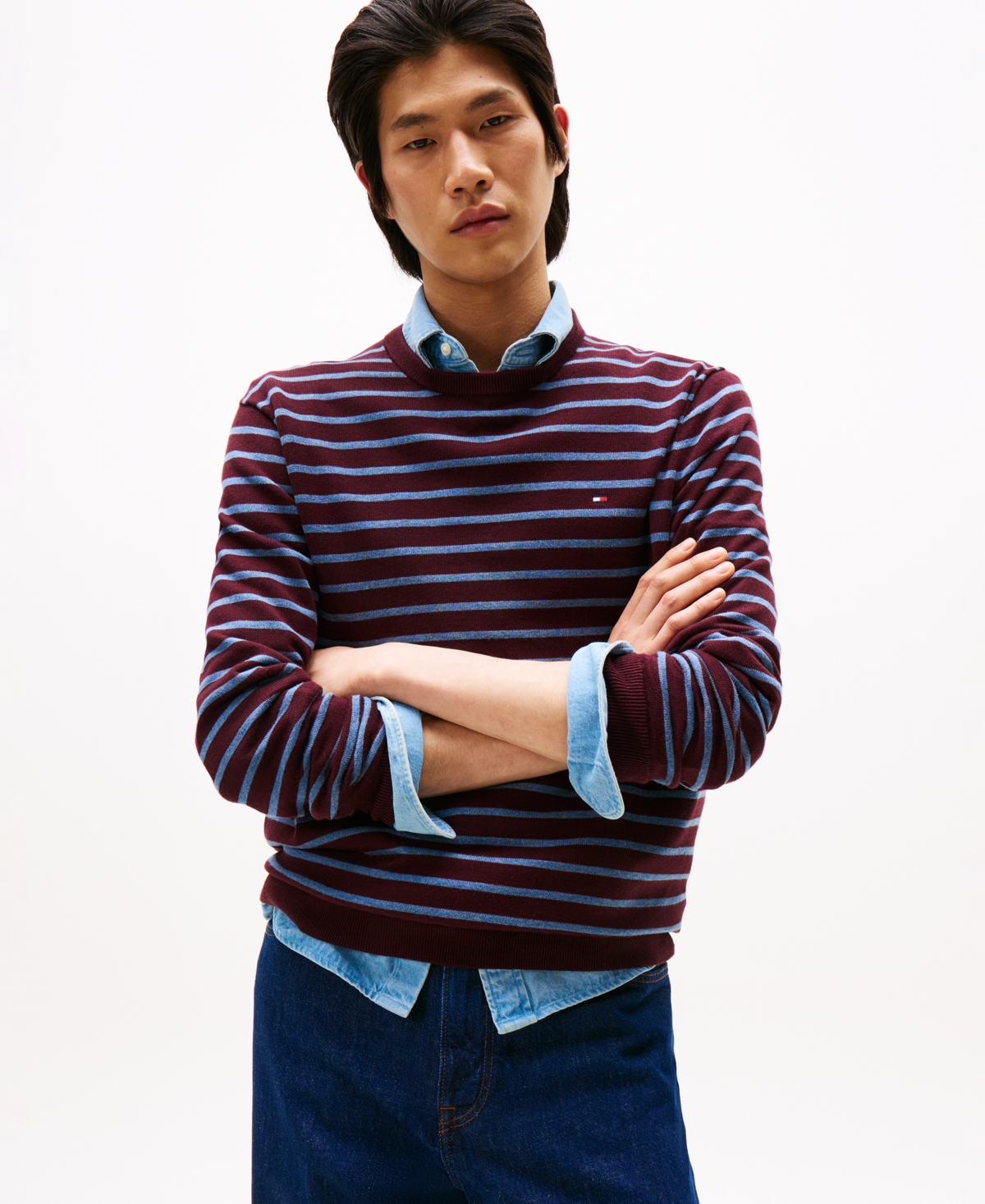 Click here for Tommy Hilfiger Mens Essential Crew Neck Sweater -... prices