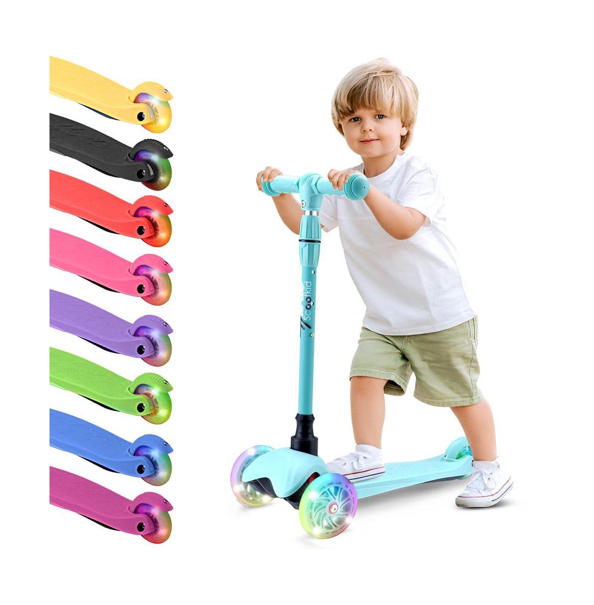 Click here for Lightweight and Adjustable Mini Kickboard Scooter... prices