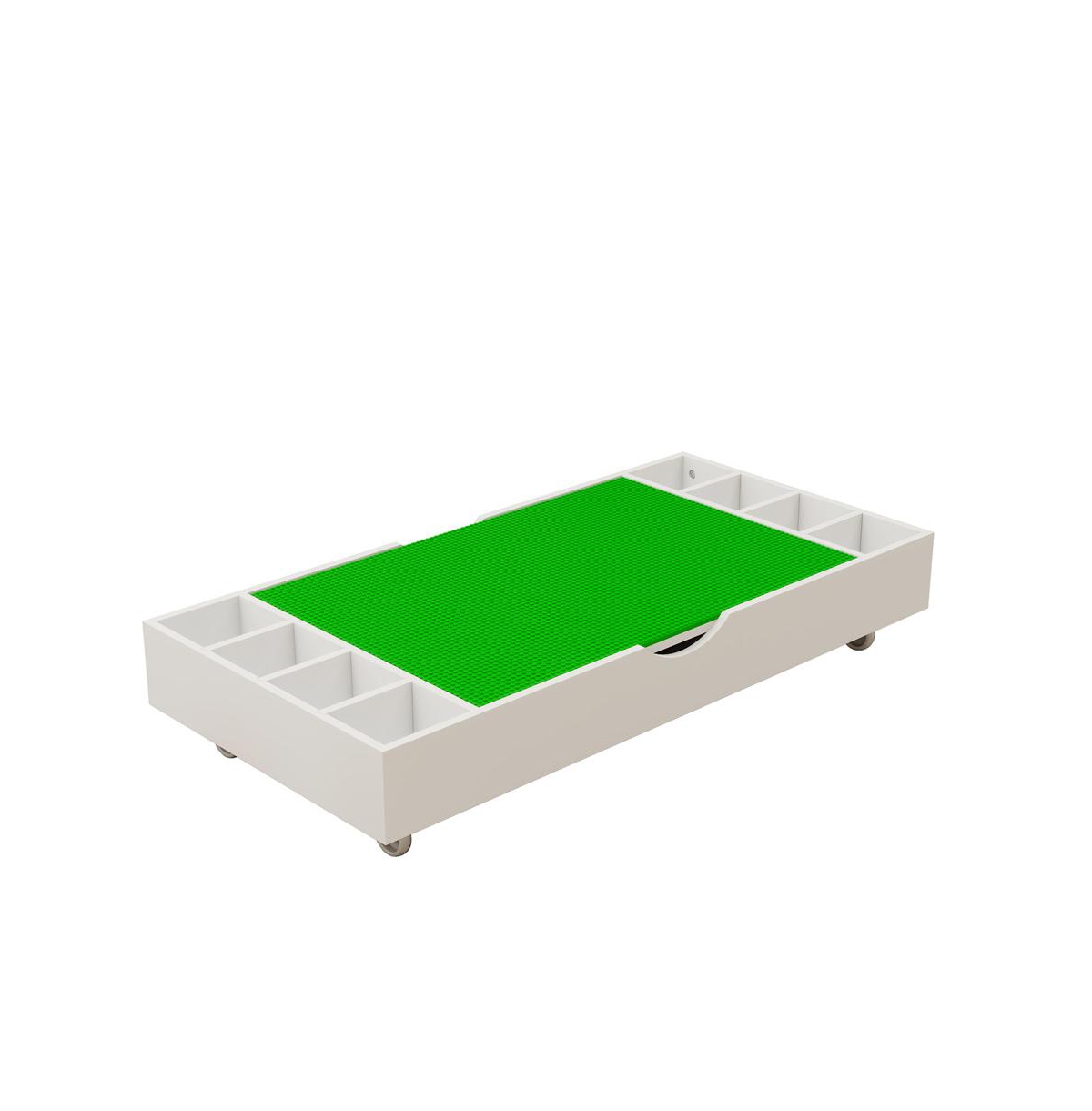 Click here for Cesicia 2 in 1 Rollaway Play Table and Toy Organiz... prices