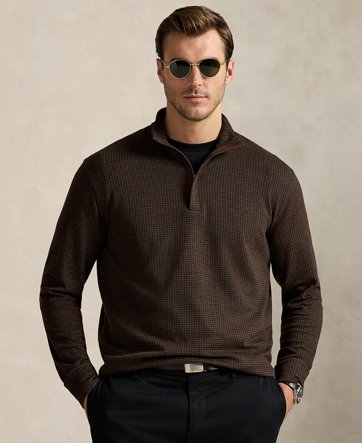 Click here for Polo Ralph Lauren Mens Big & Tall Houndstooth Luxu... prices