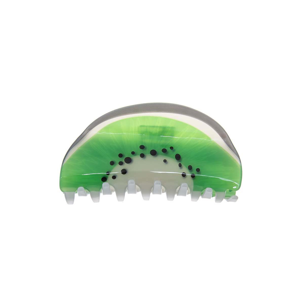 Click here for Kiwi Slice Hair Claw Clip By Adina Eden - Green prices
