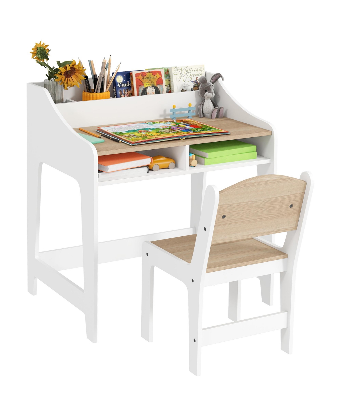 Click here for Qaba Kids Desk and Chair Set  Children Study Table... prices