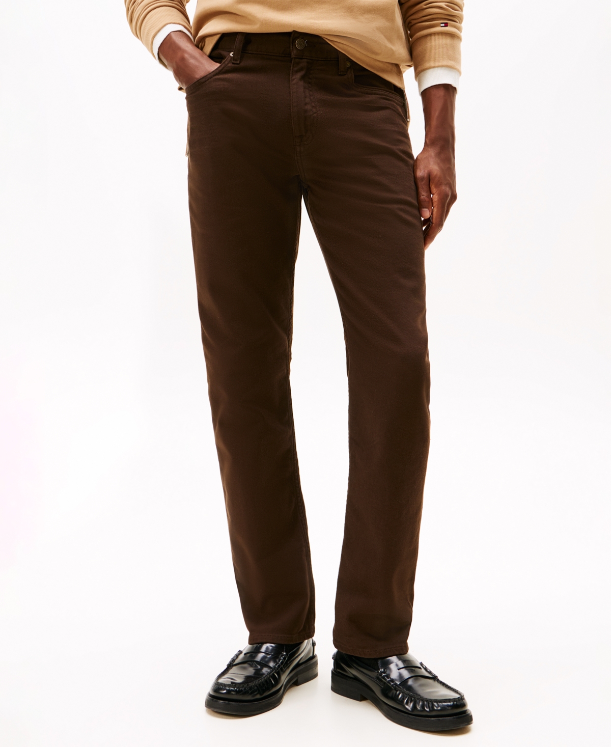 Click here for Tommy Hilfiger Mens Straight-Fit Denton Garment Dy... prices