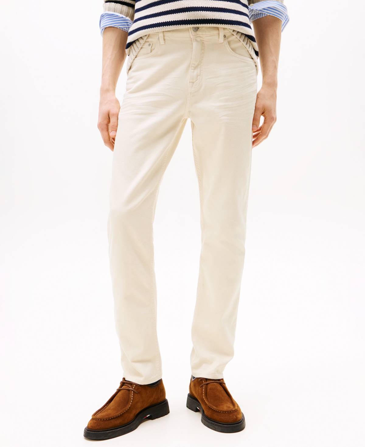 Click here for Tommy Hilfiger Mens Straight-Fit Denton Garment Dy... prices