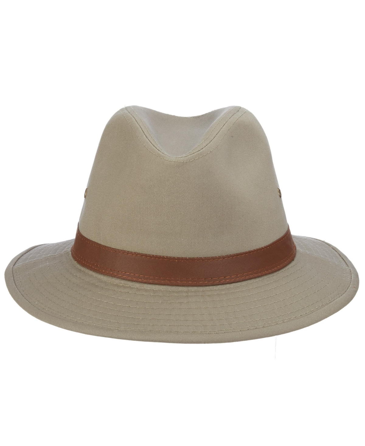 Click here for Dorfman Pacific Mens Washed Twill Safari Hat - Kha... prices