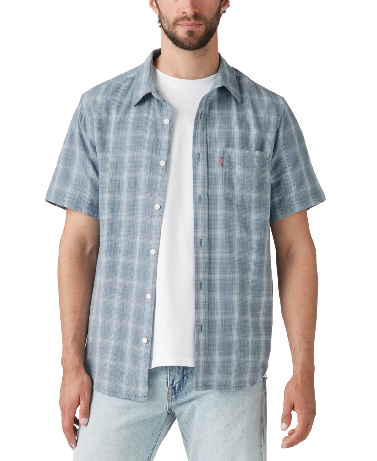 Click here for Levis Mens Classic 1 Pocket Short Sleeve Regular F... prices