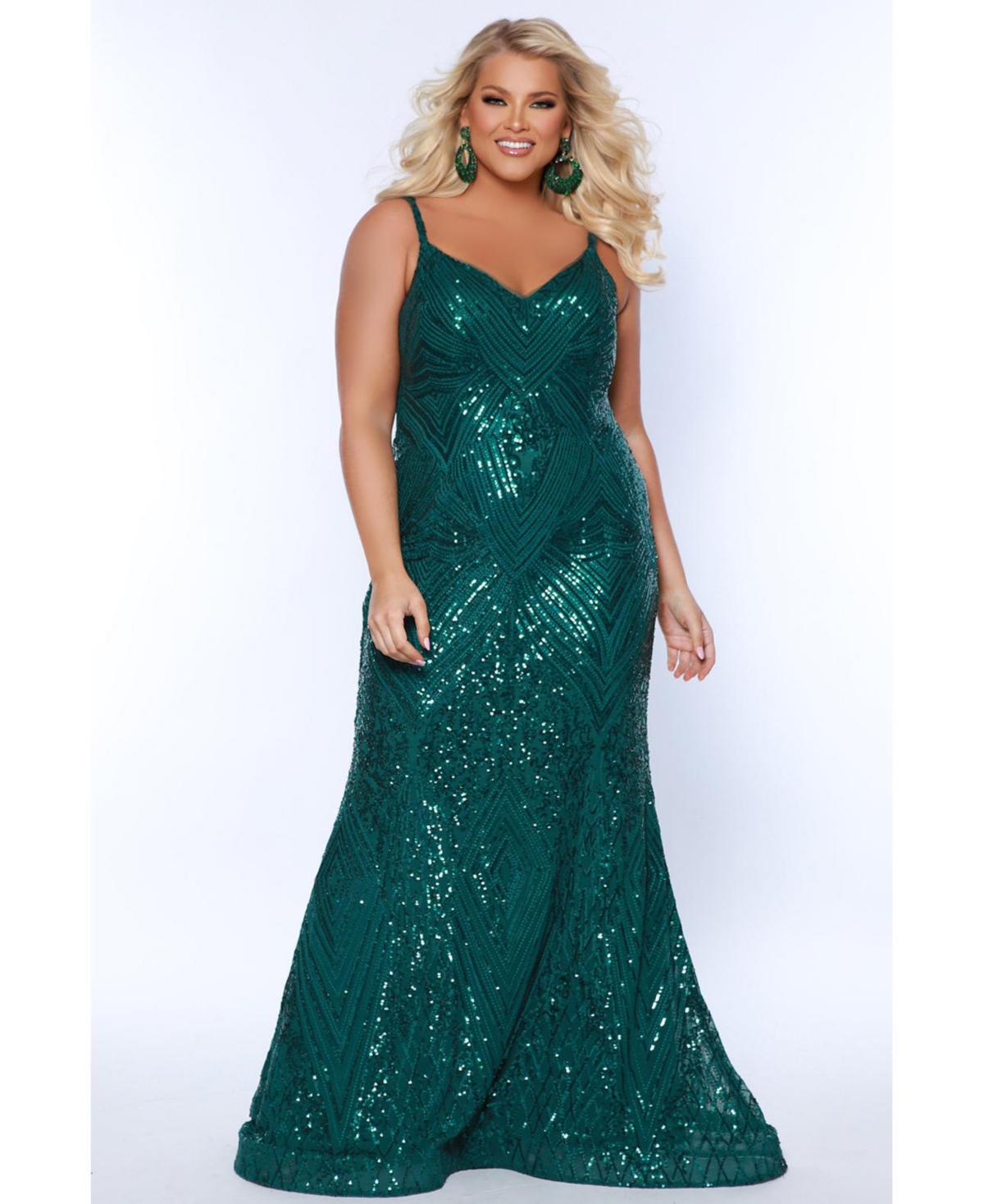 Click here for Sydneys Closet Womens Fitted V-neck Spaghetti Stra... prices