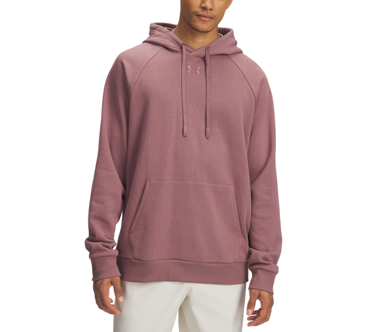 Click here for Under Armour Mens Rival Logo Embroidered Fleece Ho... prices