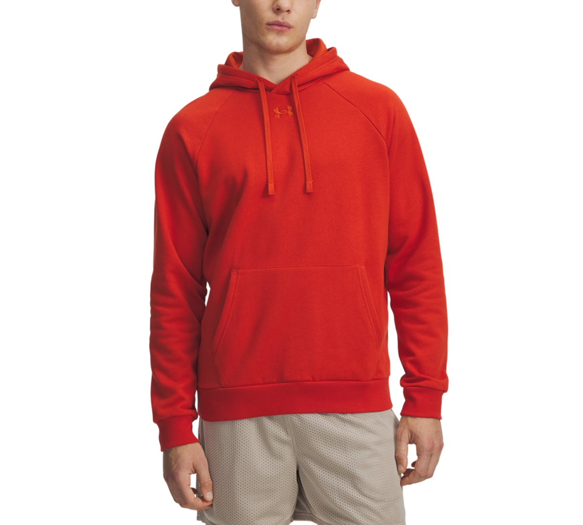 Click here for Under Armour Mens Rival Logo Embroidered Fleece Ho... prices