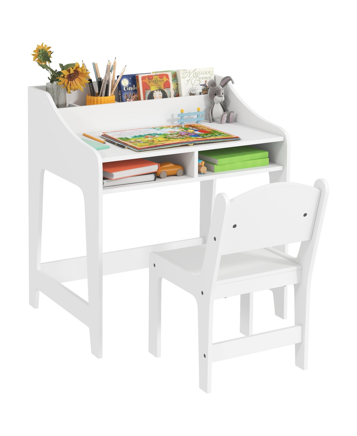 Click here for Qaba Kids Desk and Chair Set  Children Study Table... prices