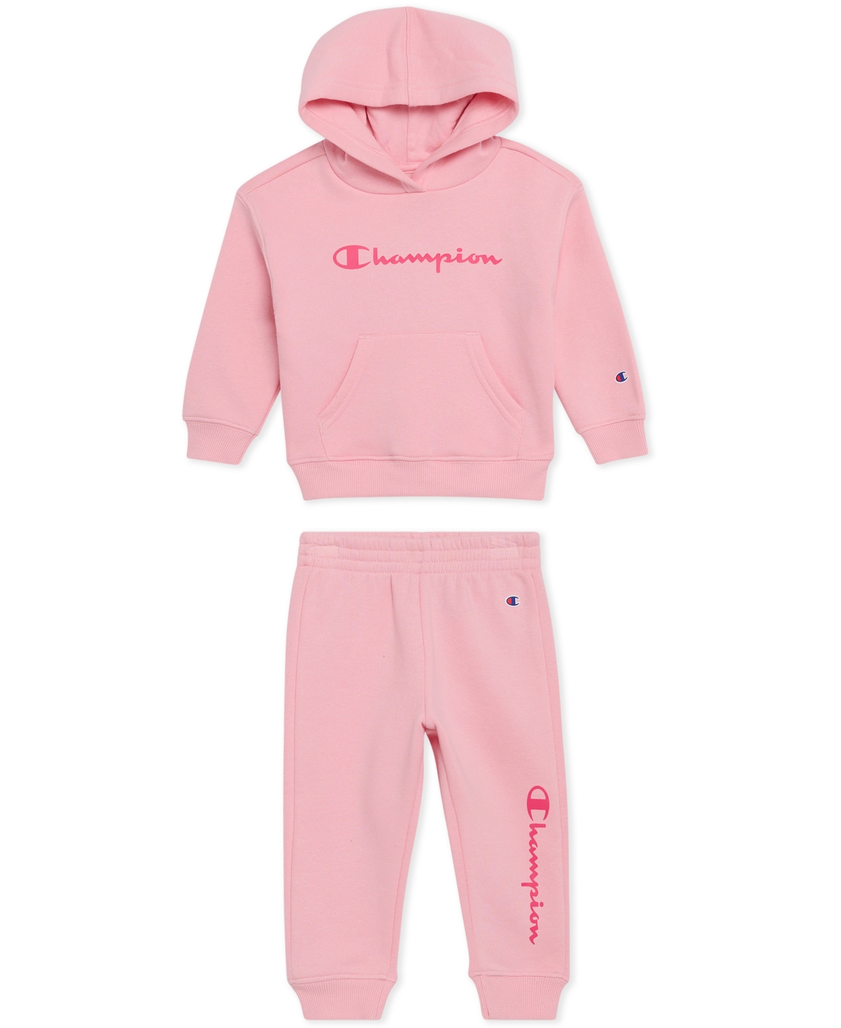 Click here for Champion Baby Girls 2-Piece Long Sleeve Hoodie and... prices