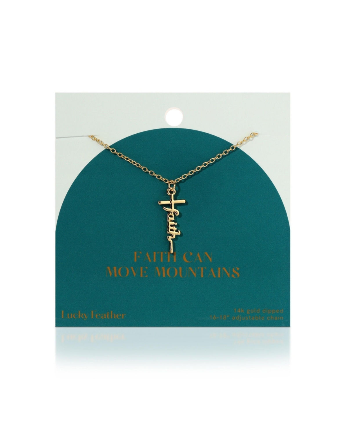 Click here for Lucky Feather Faith Collection Necklace - Faith Ca... prices