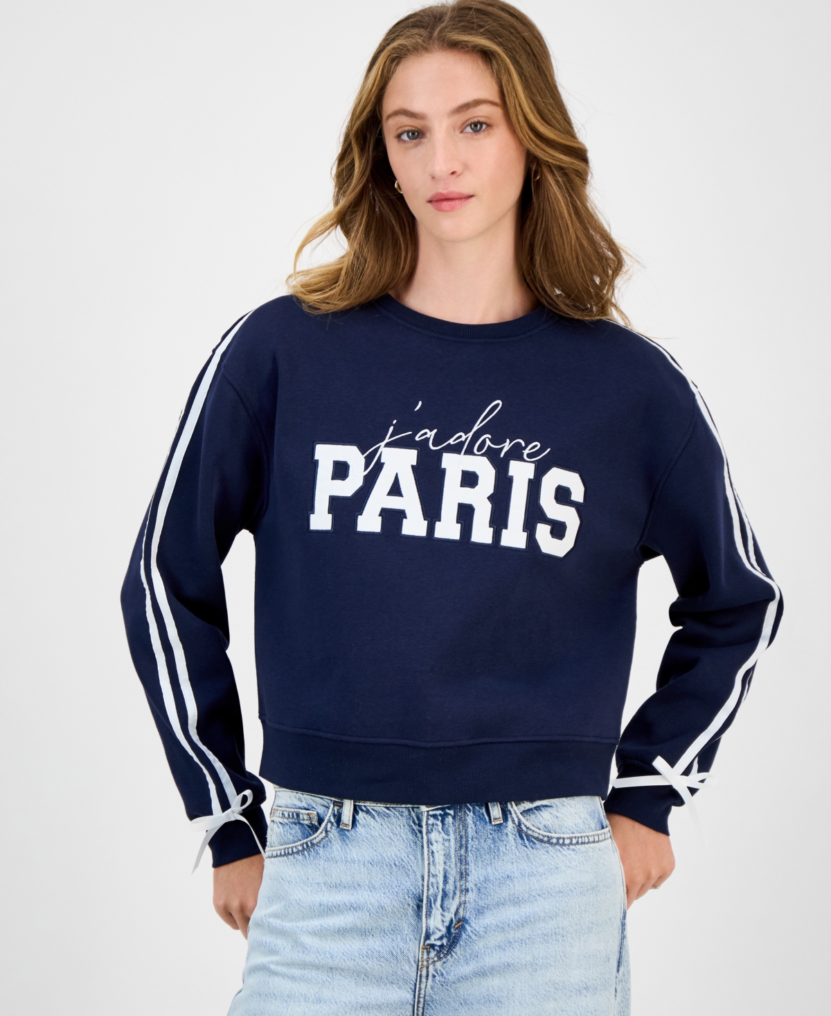 Click here for Rebel Veil Juniors Novelty Crewneck Sweatshirt - N... prices