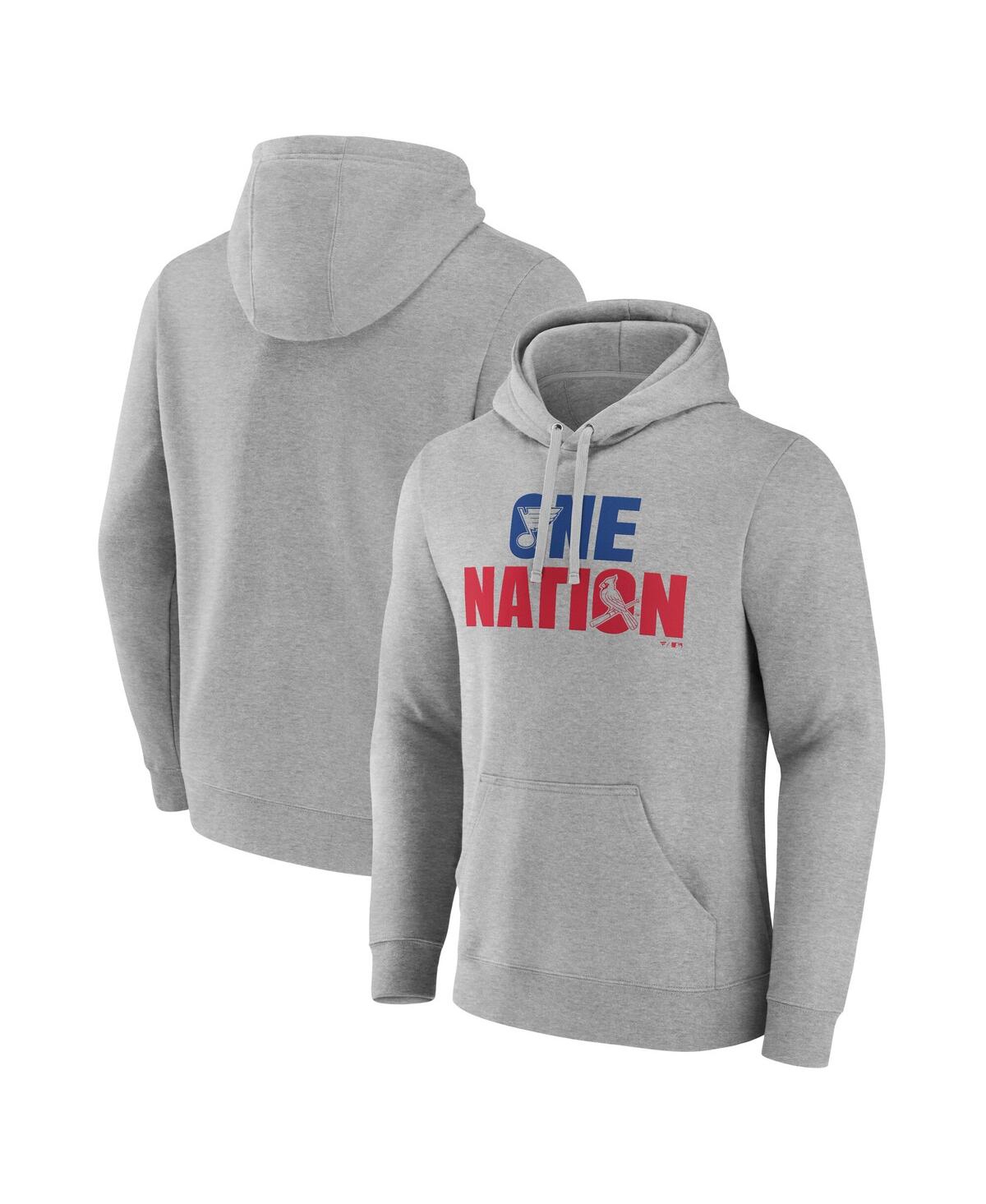 Click here for Fanatics Mens Gray St. Louis Blues St. Louis Cardi... prices