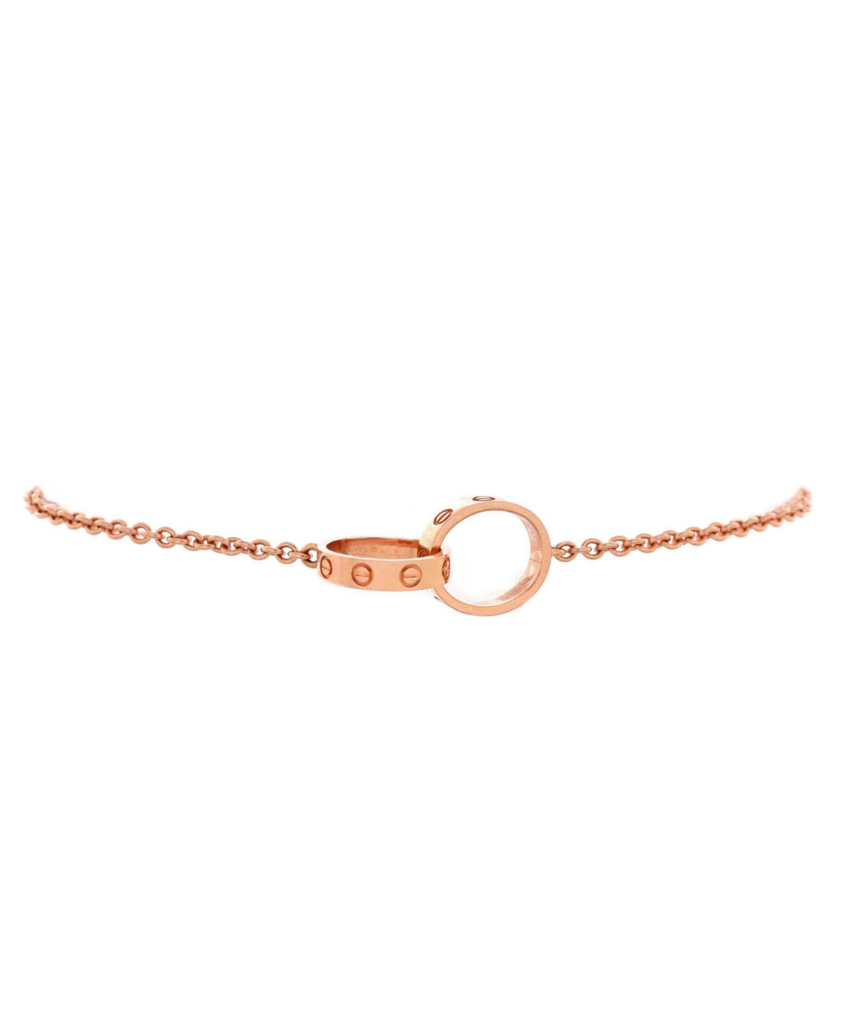 Click here for Pre-Owned Cartier Love Interlocking Bracelet - 18k... prices