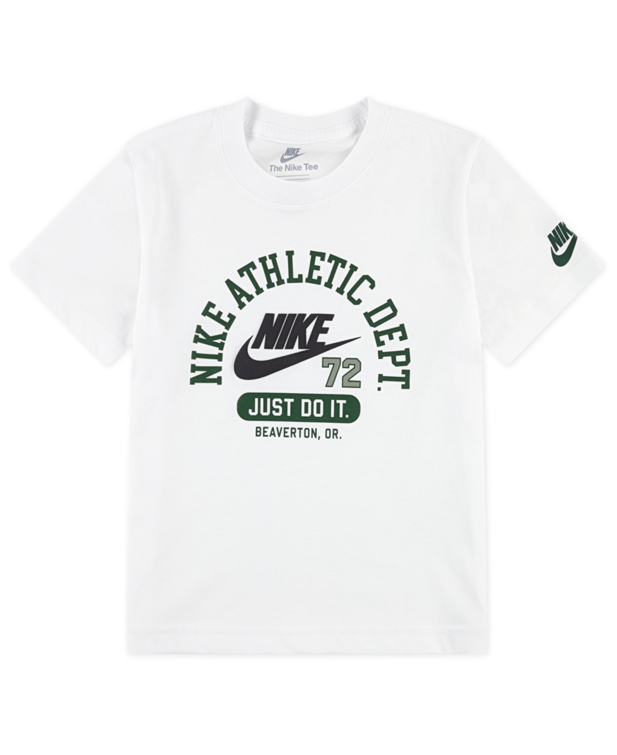 Click here for Nike Toddler and Little Boys Crewneck T-Shirt - Wh... prices