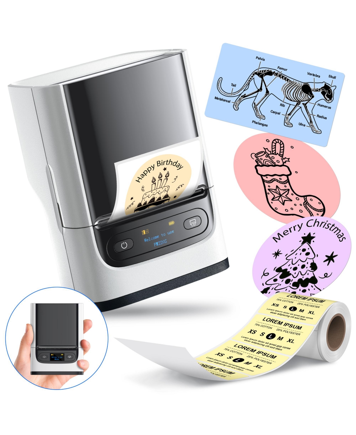 Click here for Nelko PM220S Label Maker Machine with Tape  2 Inch... prices