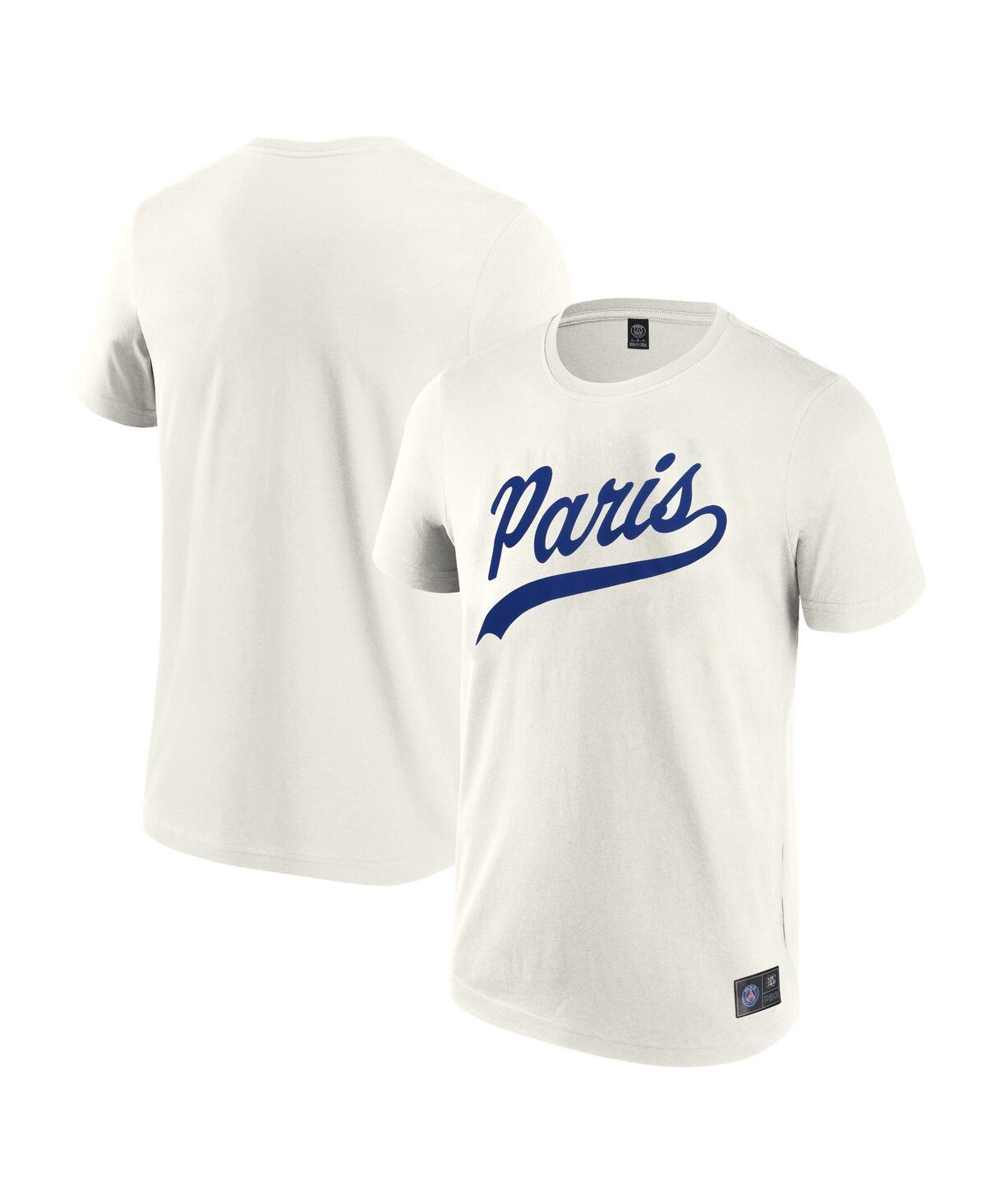 Click here for Fanatics Mens Cream Paris Saint-Germain Collegiate... prices