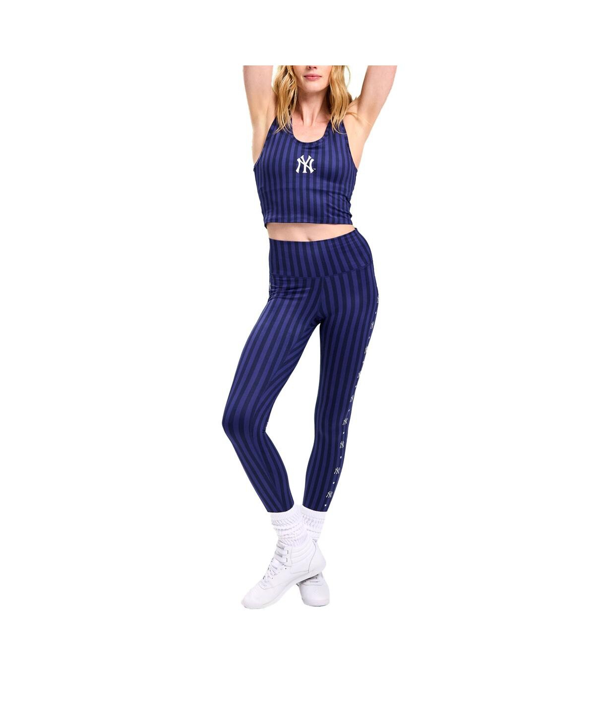 Click here for Terez Womens Navy New York Yankees Printed Crop Ta... prices