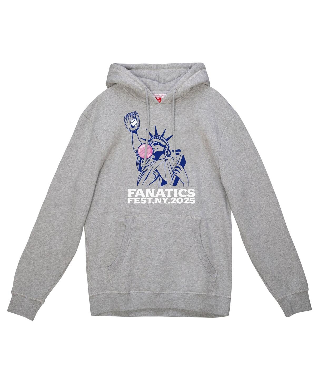 Click here for Mitchell & Ness Mens Heather Gray Fest 2025 Bubble... prices