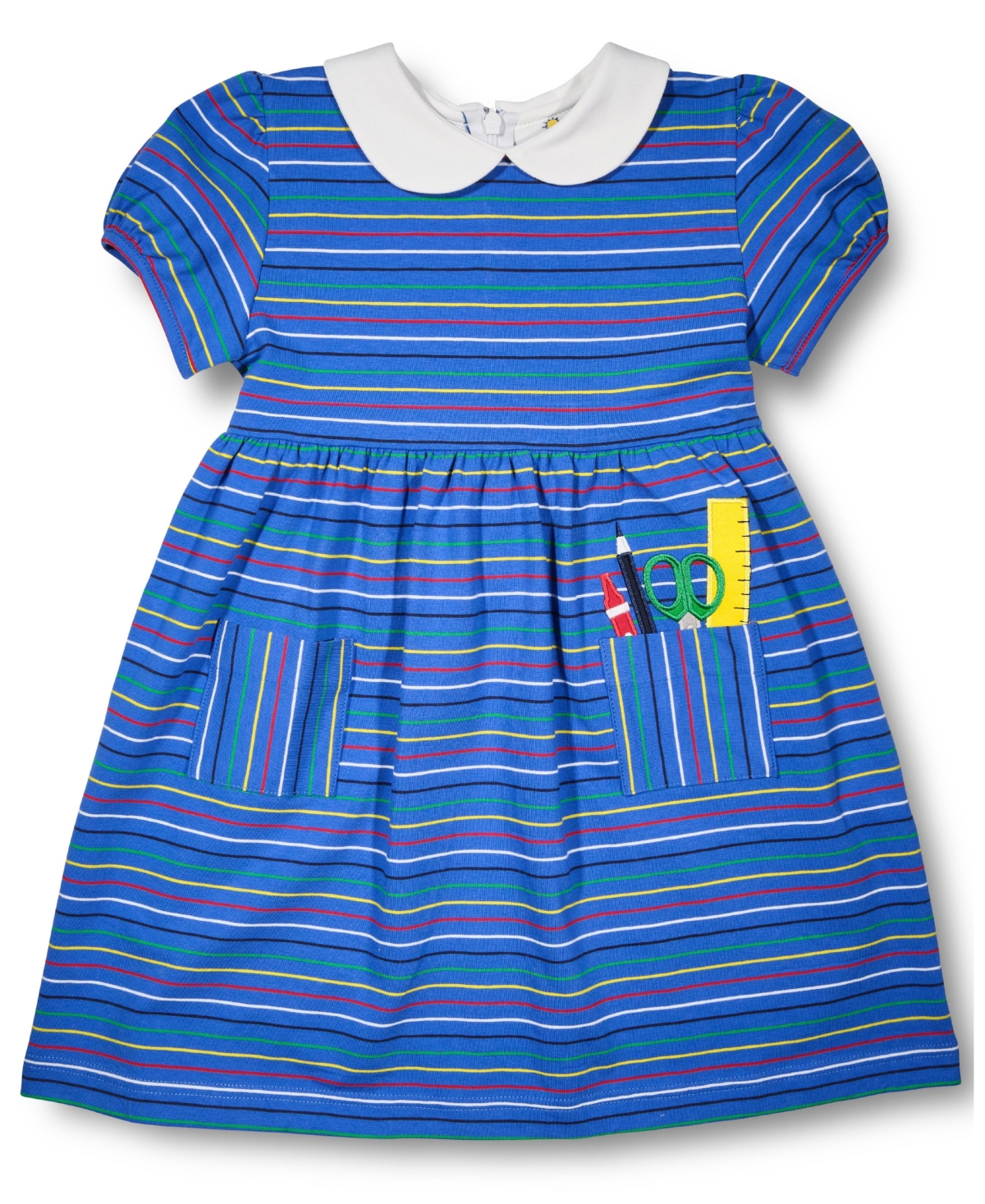 Click here for Florence Eiseman Stripe Knit Dress With School Sup... prices